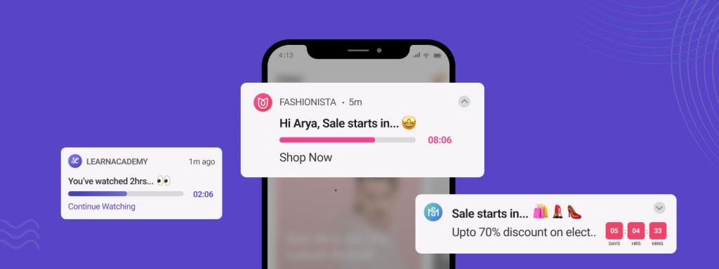 Timer Push Notification— A Dynamic Tool to Drive User Engagement - WebEngage