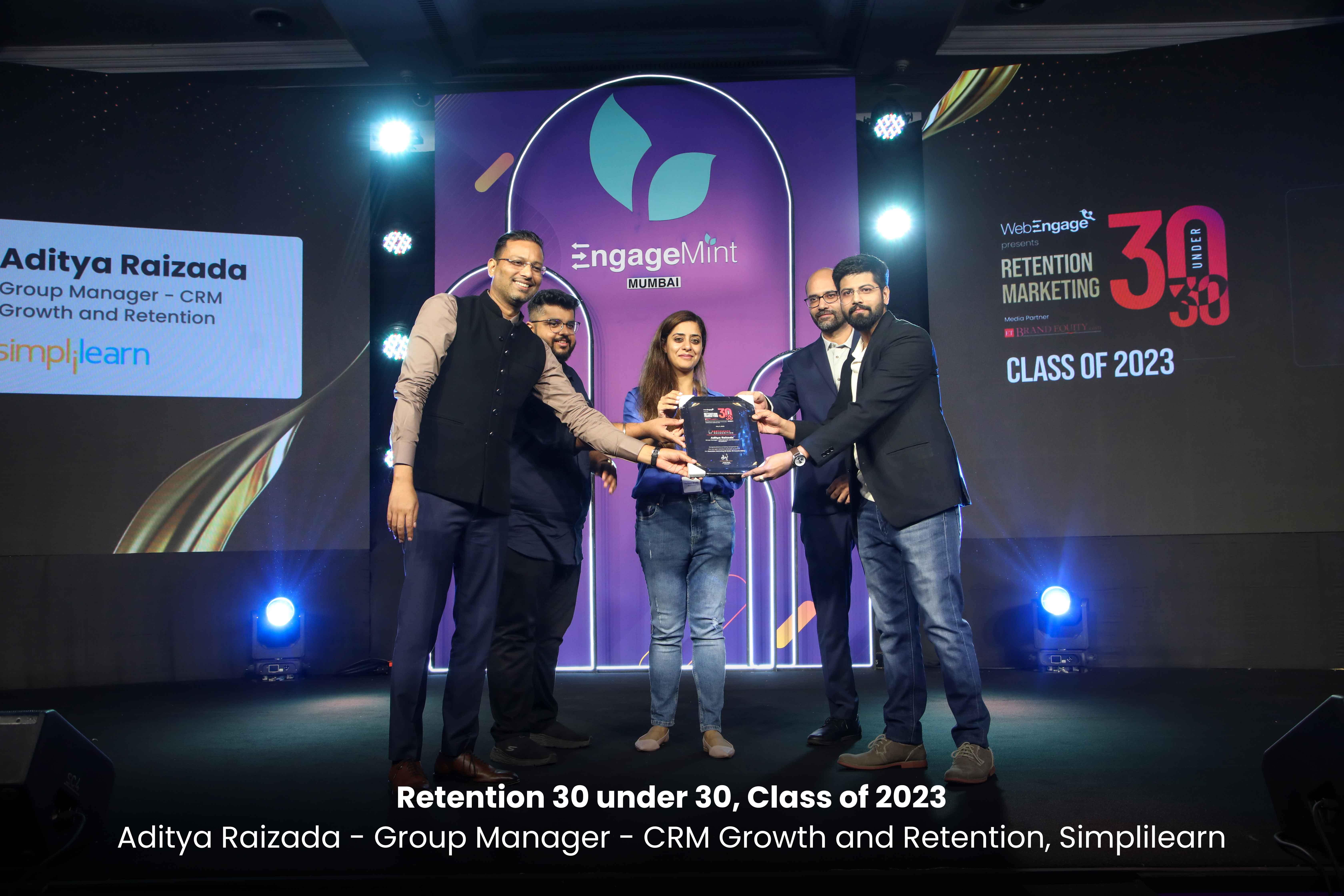awards 30u30 - WebEngage