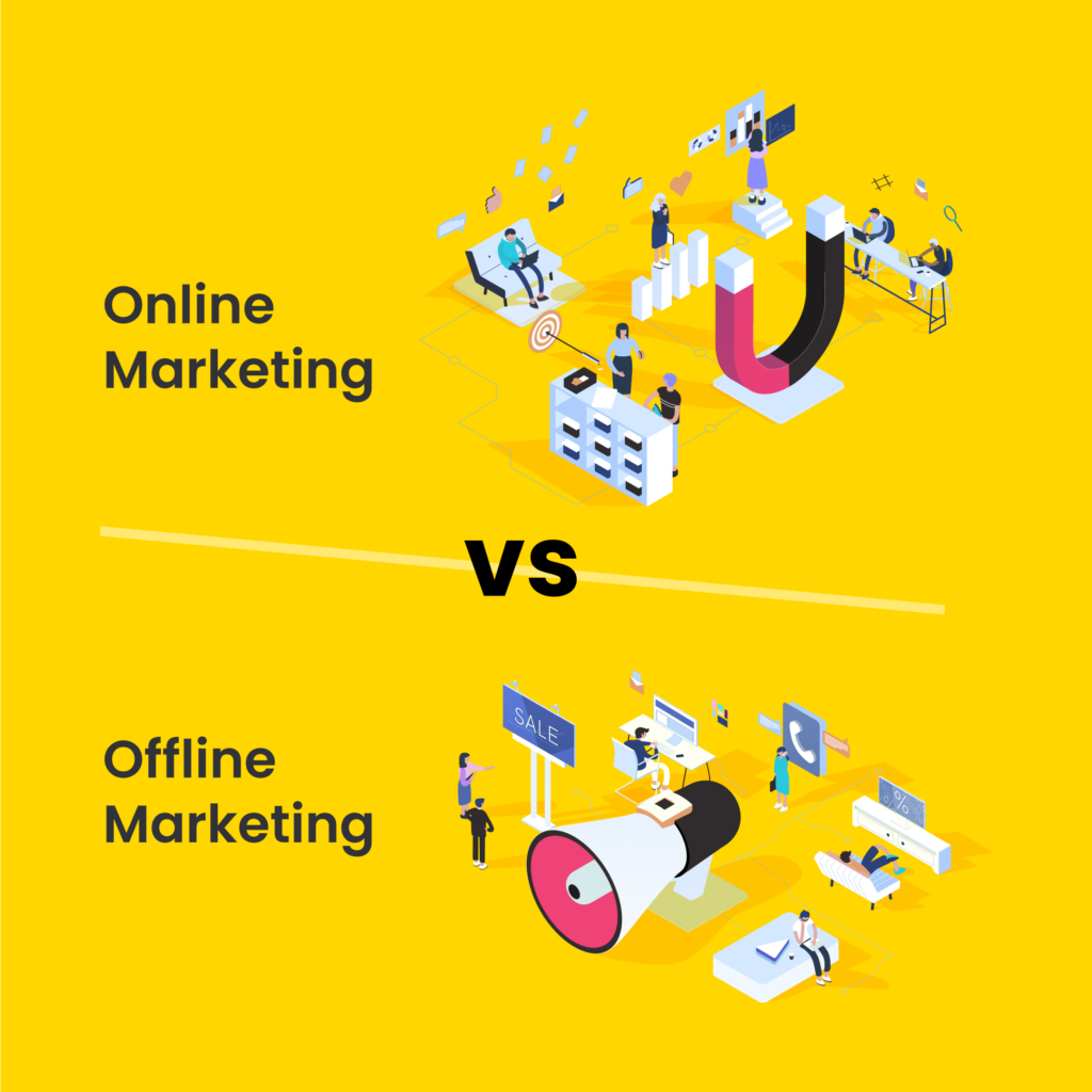 A founder's perspective of Offline and Online Marketing