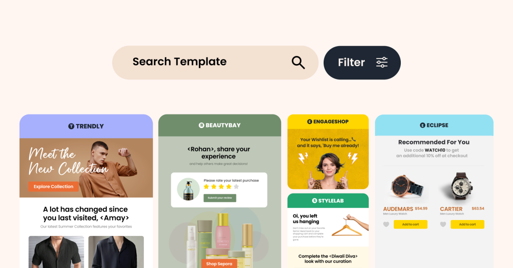 New Template Library: Unlock Faster, Smarter Email Campaigns