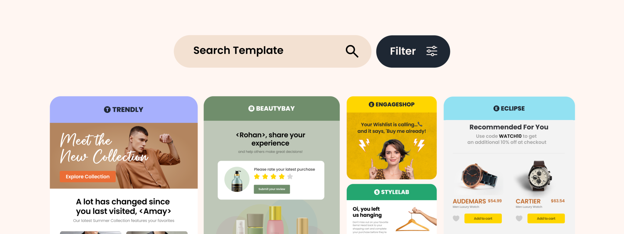 New Template Library: Unlock Faster, Smarter Email Campaigns